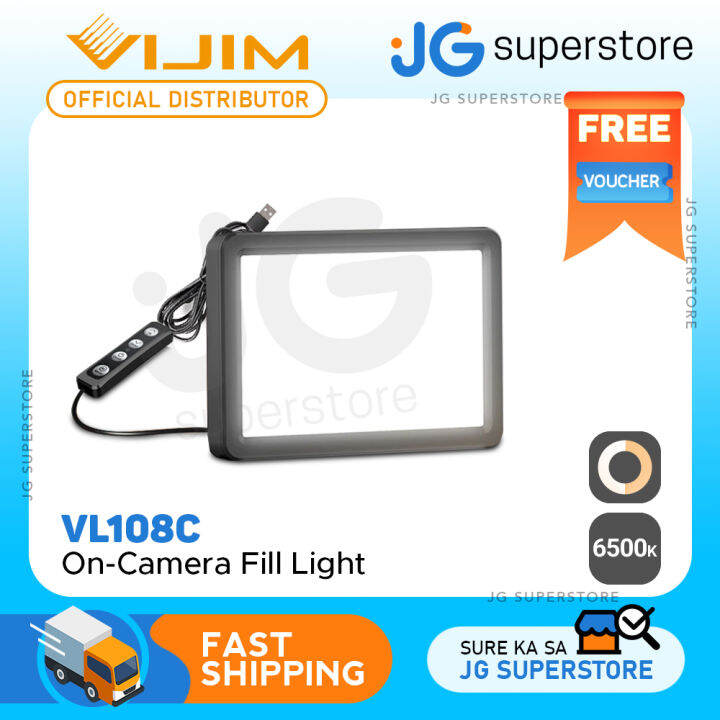 Vijim by Ulanzi VL108C Bi-Color Fill Light LED Panel Camera Video ...