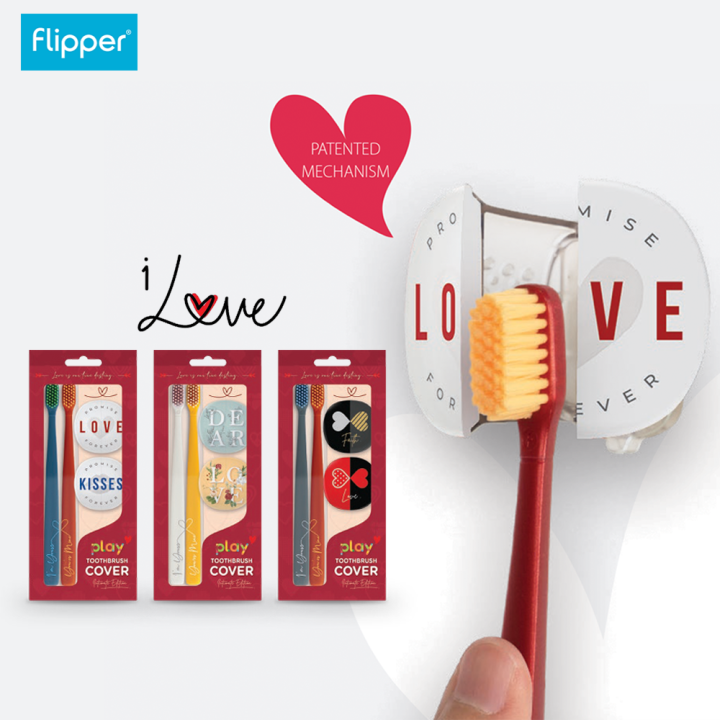 Flipper Love Stories Gift Set ชุดของขวัญสุดพิเศษมาพร้อมกับแปรงสีฟัน ...