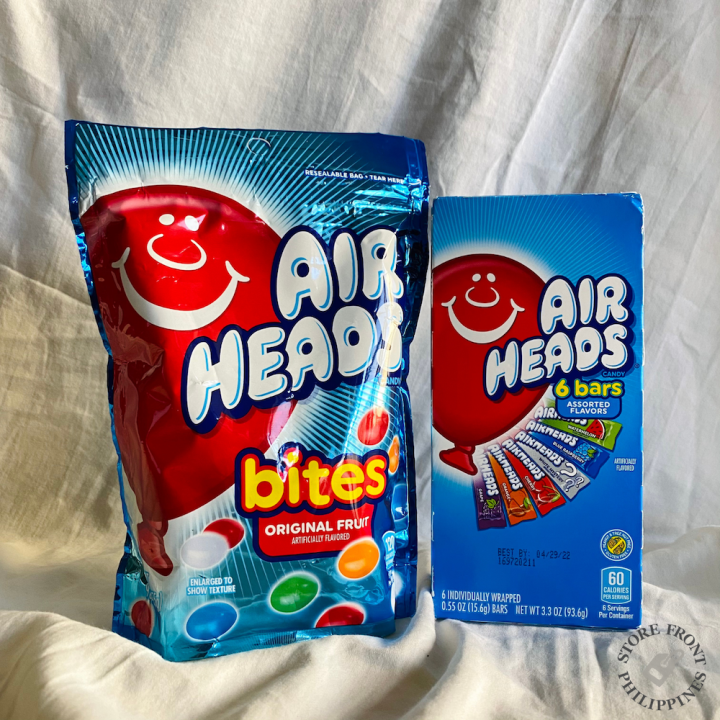 Airheads Original Fruit Chewy Candy, Bites and Soft Filled Bites ...