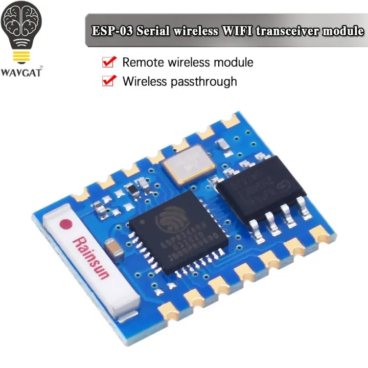 ESP8266 ESP03 ESP-03 SPI WIFI Wireless Transceiver Receiver Module Remote Control Module ...