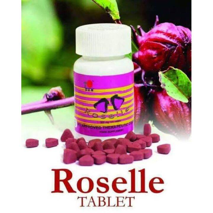 DXN Roselle Tablet 120's 120 tablets x 300mg | Lazada PH