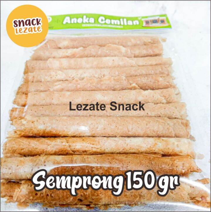 Kue Semprong Wijen 150gr Gulung Kekinian Kiloan Terenak / Kue Kapit ...