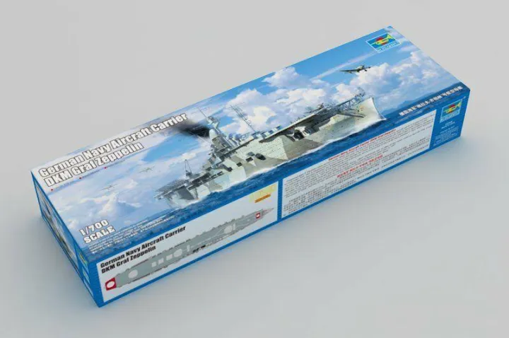 Trumpeter 1/700 06709 German Navy Aircraft C Arrier DKM Graf Zeppelin ...