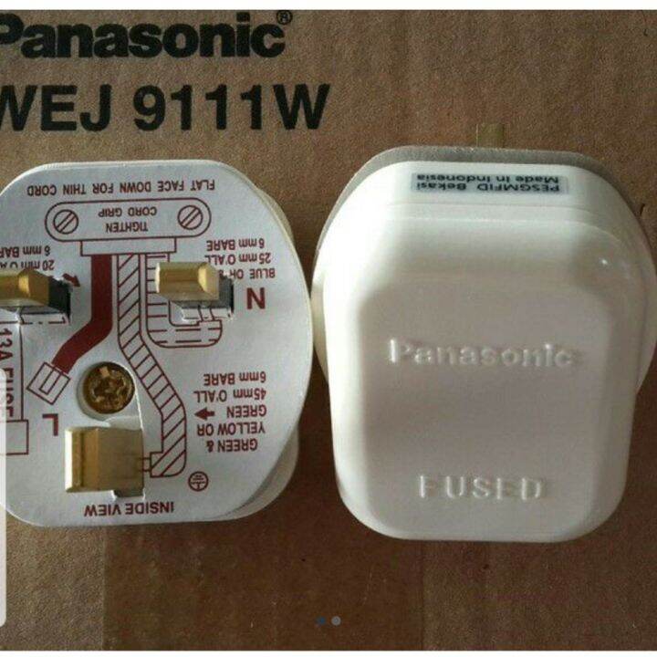 Steker AC Kaki 3 Panasonic wej9111w | Lazada Indonesia