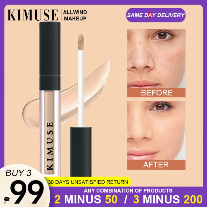 ALLWIND KIMUSE Foundation Soft Matte Long Wear Oil Control Concealer ...