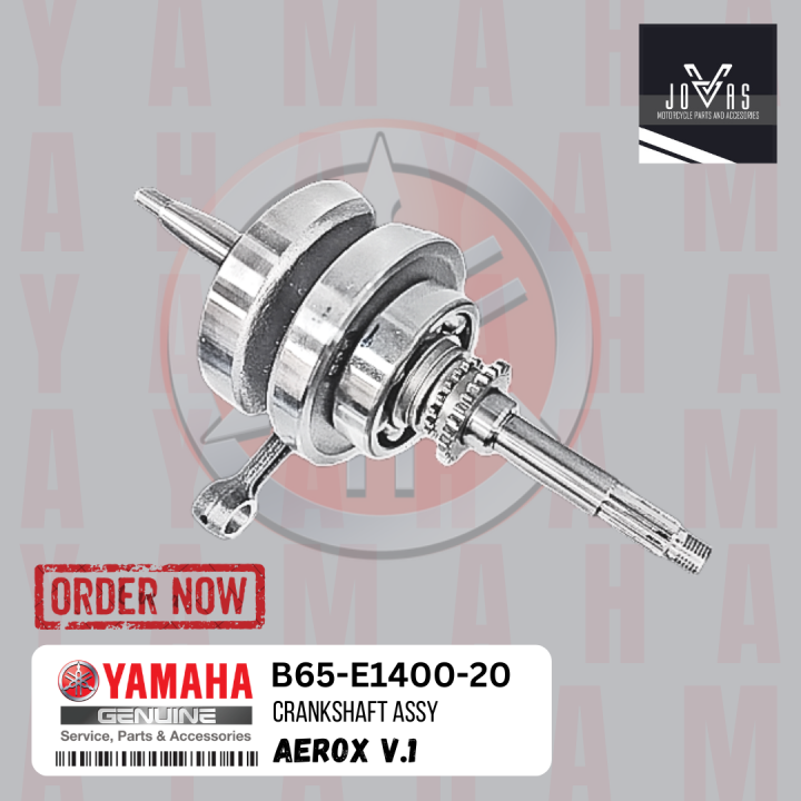 YAMAHA GENUINE PARTS CRANKSHAFT Segunyal AEROX V.1 PART No: B65-E1400-20 | Lazada PH