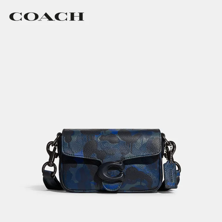 COACH กระเป๋าสะพายข้างผู้ชายรุ่น Soft Tabby Crossbody 18 With Camo ...