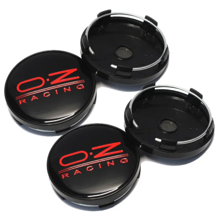 4Pcs 60mm Car Wheel Center Rim Hub Caps Cover Trim Hubcaps with 56mm OZ ...