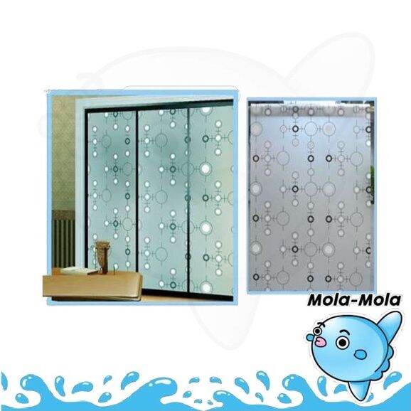 MOLAMOLA STC009 Sticker Wallpaper Kaca Film Jendela Dan Pintu Motif ...