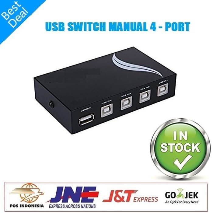 USB Data Switch Printer Usb 4 Port | Lazada Indonesia