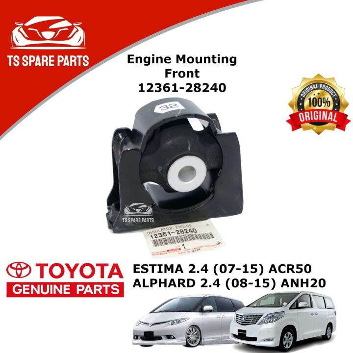 Toyota Engine Mounting Front 12361-28240 Estima/Alphard ACR50/55,ACA30 ...