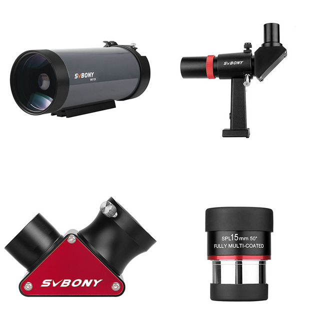 SVBONY MK105 Maksutov-Cassegrain Telescope 105mm Large Aperture 1365mm Focal Length F13 Compound ...