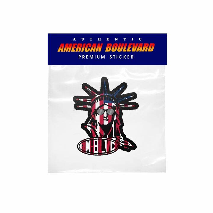 AM-BLVD Liberty Sticker | Lazada PH