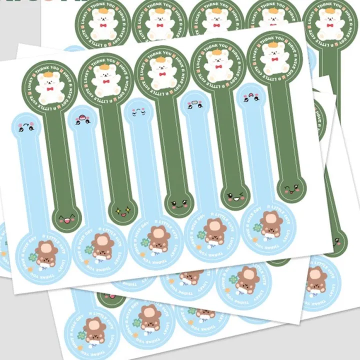 Sticker Panjang Segel Makanan Cake Stiker Thank You 50pcs | Lazada ...