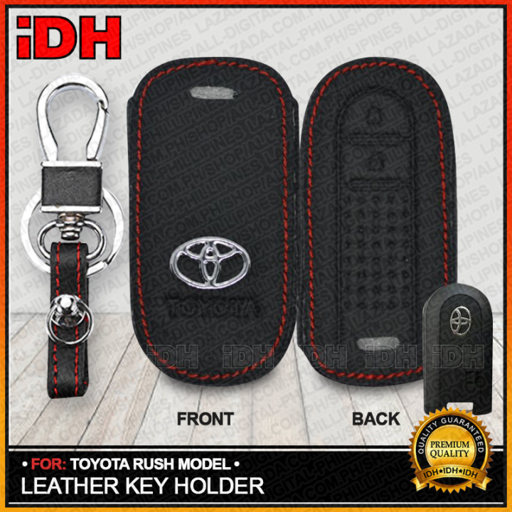 IDH Toyota Rush Keyholder Leather Car Key Remote Holder for Toyota Rush ...