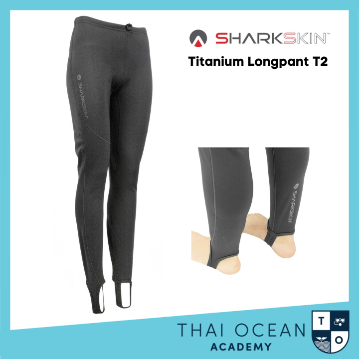 กางเกงเว็ทสูทดำน้ำ Sharkskin Titanium T2 Chillproof Longpant Female ...