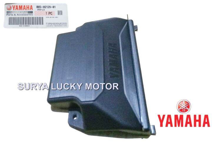 COVER BATTERY TUTUP BOX ACCU AEROX PART ORIGINAL YAMAHA B65-H2129-00 ...