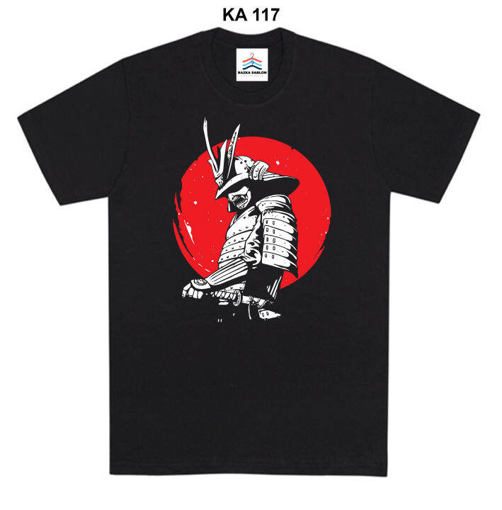 SABLON KAOS KARAKTER ARMOR SAMURAI JEPANG ANIMASI | Lazada Indonesia