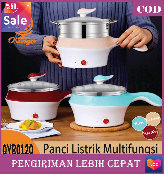 Panci Elektrik Multifungsi Electric Fry Pan Panci Listrik Lapis ...