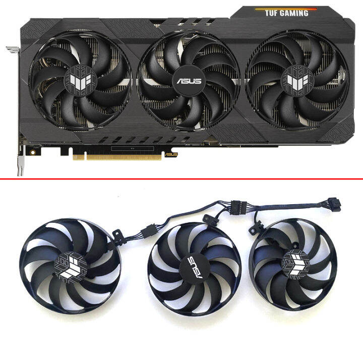 Cooling Fans CF9010U12D 7PIN 12V RTX3080 GPU FAN For ASUS GeForce RTX ...