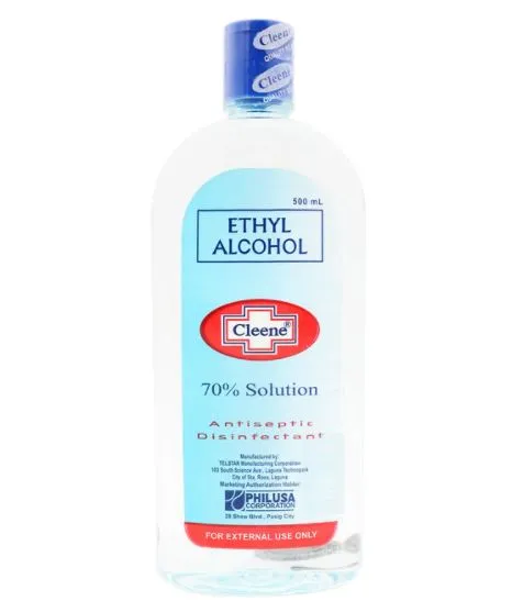 Cleene Ethyl Alcohol 70% Solution 500mL | Lazada PH