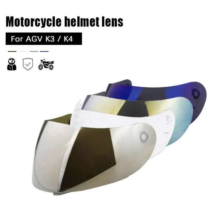 Motorcycle Full Face Helmet Goggles Visor For AGV K5 K3 SV Motorcycle ...