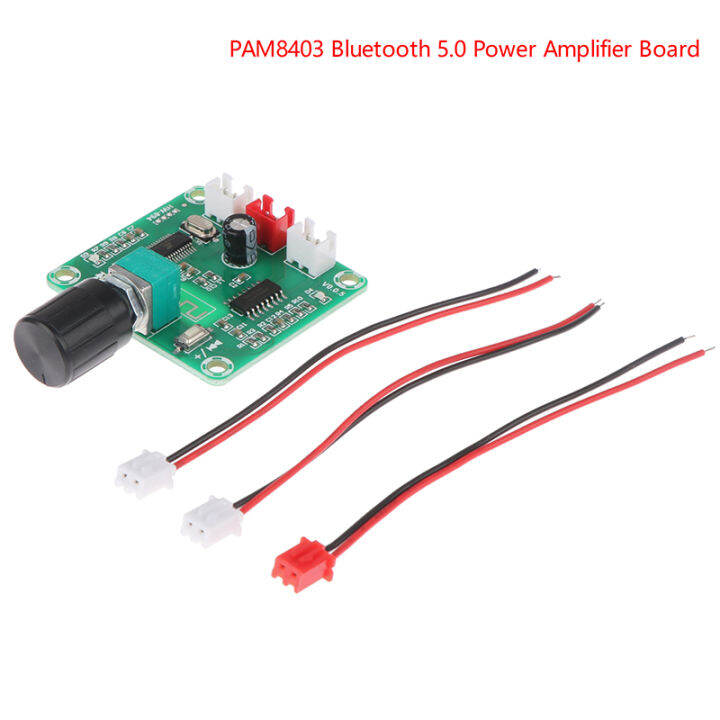 Electronics PAM8403 Bluetooth 5.0 Power Amplifier Board DC 5V Dual ...