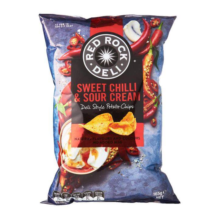 RED ROCK DELI Potato Chips 165g | Lazada