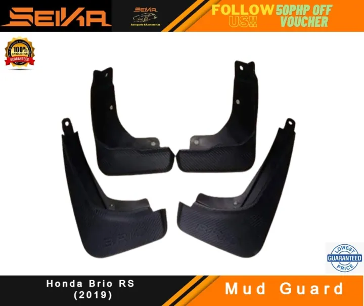Honda Brio RS 2019 Mud Guard - Mud Flaps - Splash Guards | Lazada PH