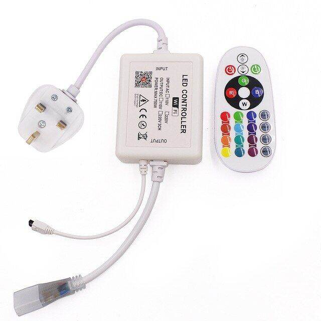 Power Supply Plug 750w Rgb Controller Wifi 24key Remote Control Switch ...