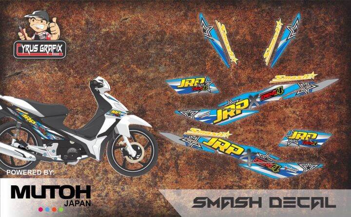 SUZUKI SMASH 115 DECALS | Lazada PH