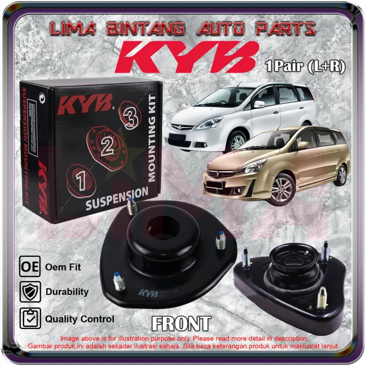 ( 1Pair ) Proton Exora Cps , Cfe , Bold Turbo Front / Rear Absorber Top Mounting , Strut Mount ...