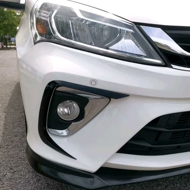 Vemart Perodua myvi gen3 gm3 2018-2021 car front bumper canard garnish ...