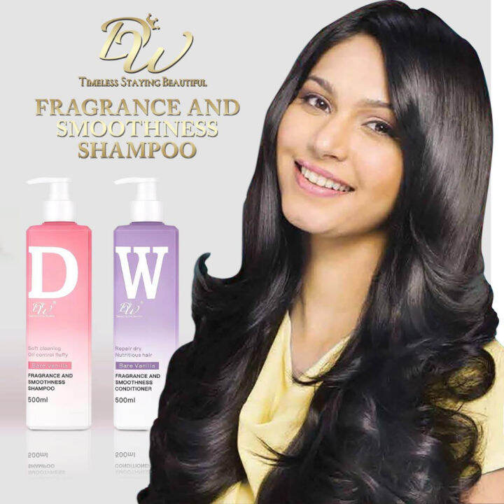 DW 500ml Dream World Shampoo & Conditioner Bare Vanilla Scent Repair shampoo Washing Care Scalp ...