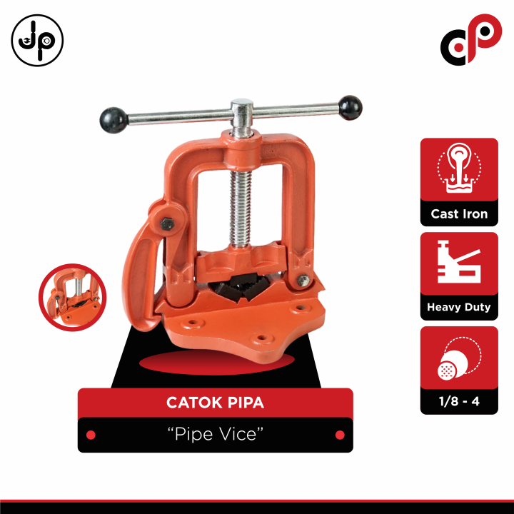 Catok Pipa 3# 1/8 - 4 " | Ragum Pipa 4" | Pipe Vise 4 | Lazada Indonesia