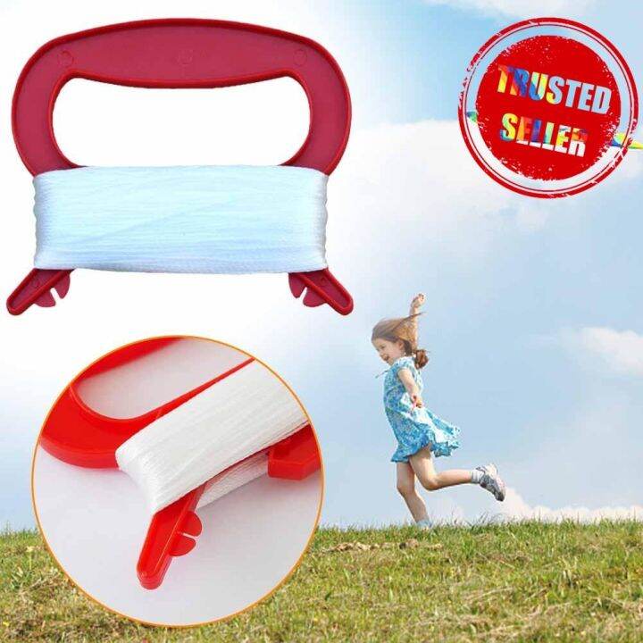 Flying Kite Line String With D Shape Winder Handle Board Outdoor Kite ...