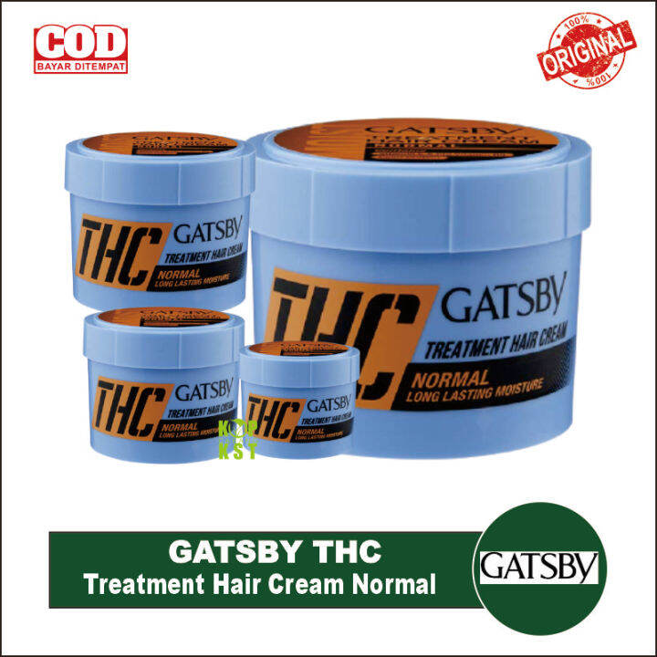 GATSBY Treatment Hair Cream Normal Minyak Rambut Gatsby Pomade Minyak ...