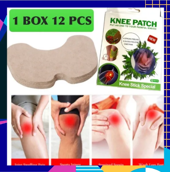 **พร้อมส่ง**แผ่นแปะเข่า สติกเกอร์แปะเข่า Knee Sticker Patch Chinese ...