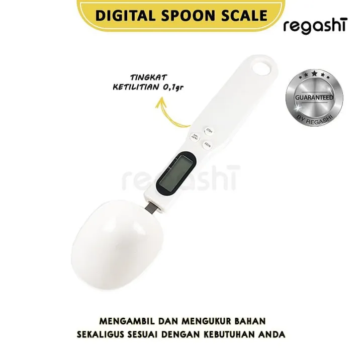 Regashi Sendok Takar Ukur Digital 500g | Digital spoon scale | Lazada Indonesia