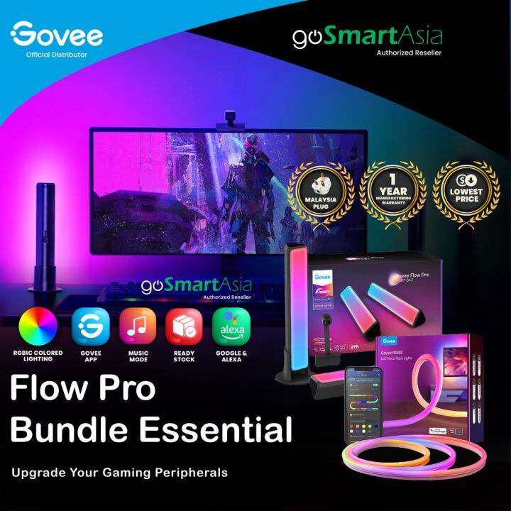 goSmart Asia Govee Flow Pro Bundle Essential - Govee Dreamview Flow Pro ...