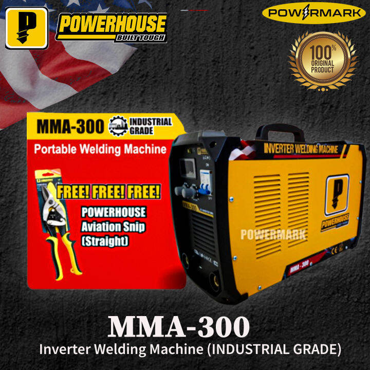 POWERHOUSE MMA-300 Inverter Welding Machine (Hyper Series) with FREE ...