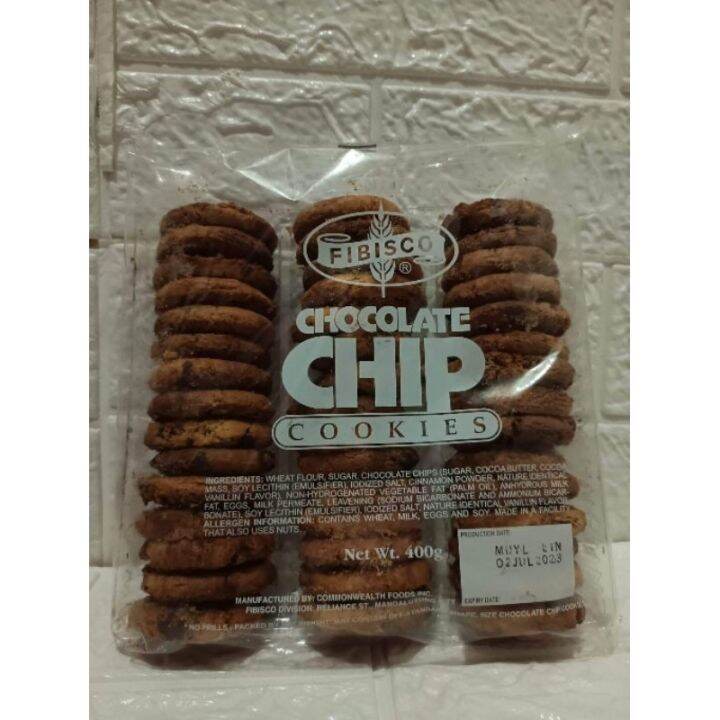 FIBISCO CHOCO CHIPS NO FRILLS | Lazada PH