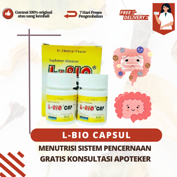 L-Bio Botol 15 Kapsul | Lazada Indonesia