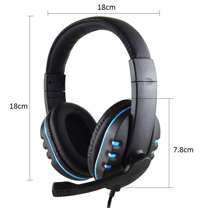 【จากไทย/COD】Gaming Headset Headset สเตอริโอ Surround Surround ขนาด 3.5 ...