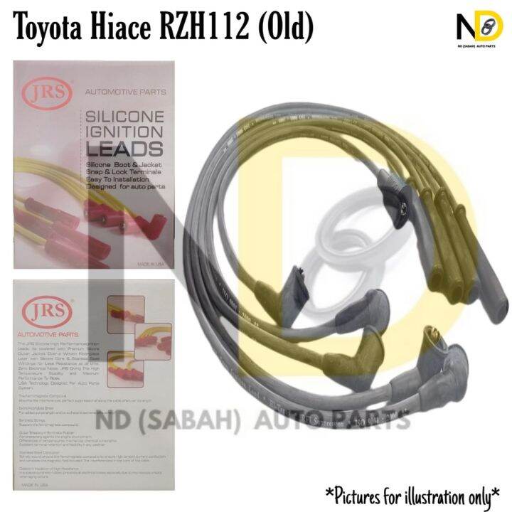 TOYOTA HIACE LH113 / RZH112 / 1RZ OLD 0119 PLUG CABLE 7MM SILICONE | Lazada
