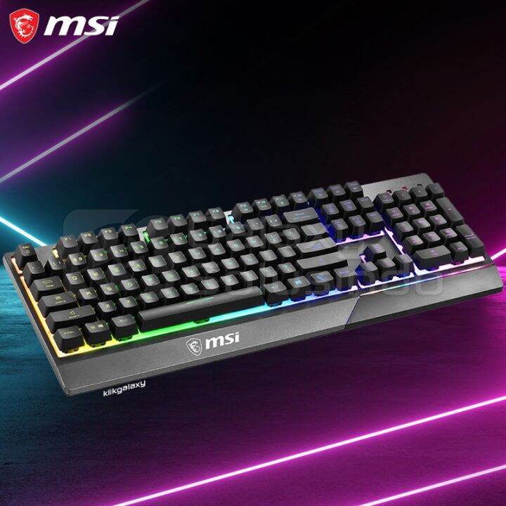 MSI VIGOR GK30 RGB Mechanical Gaming Keyboard | Lazada Indonesia