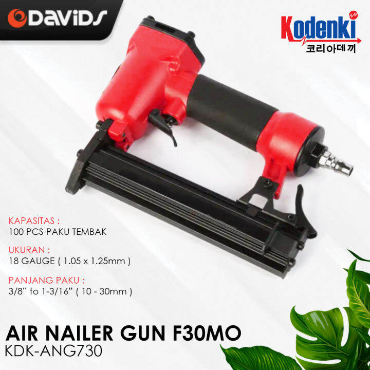 Alat Paku Tembak Angin Air Nailer Staples Gun Tacker Kodenki F30MO ...
