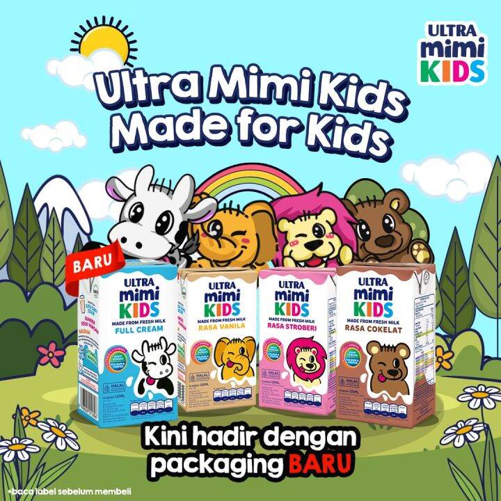 Susu Ultra Mimi 125 ml - SATUAN | Lazada Indonesia