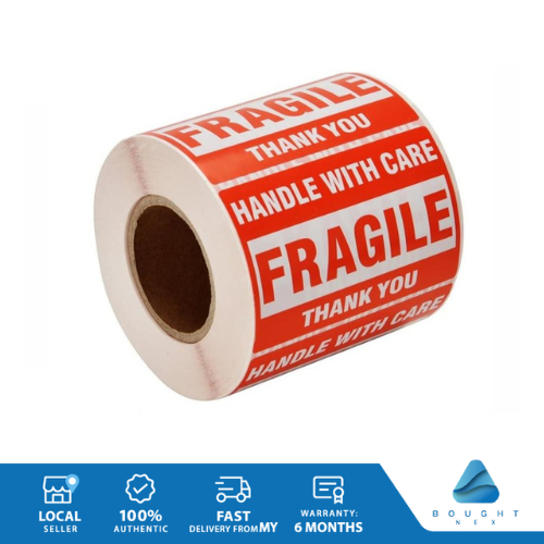 Fragile Stickers Handle With Care Indication For Parcel Cargo Label ...
