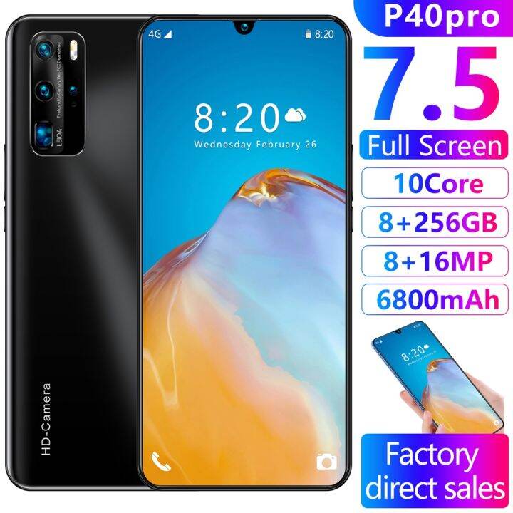 huawie P40 Pro/P40 Mini SmartPhone 8GB RAM + 256GB ROM Mobile Phone ...